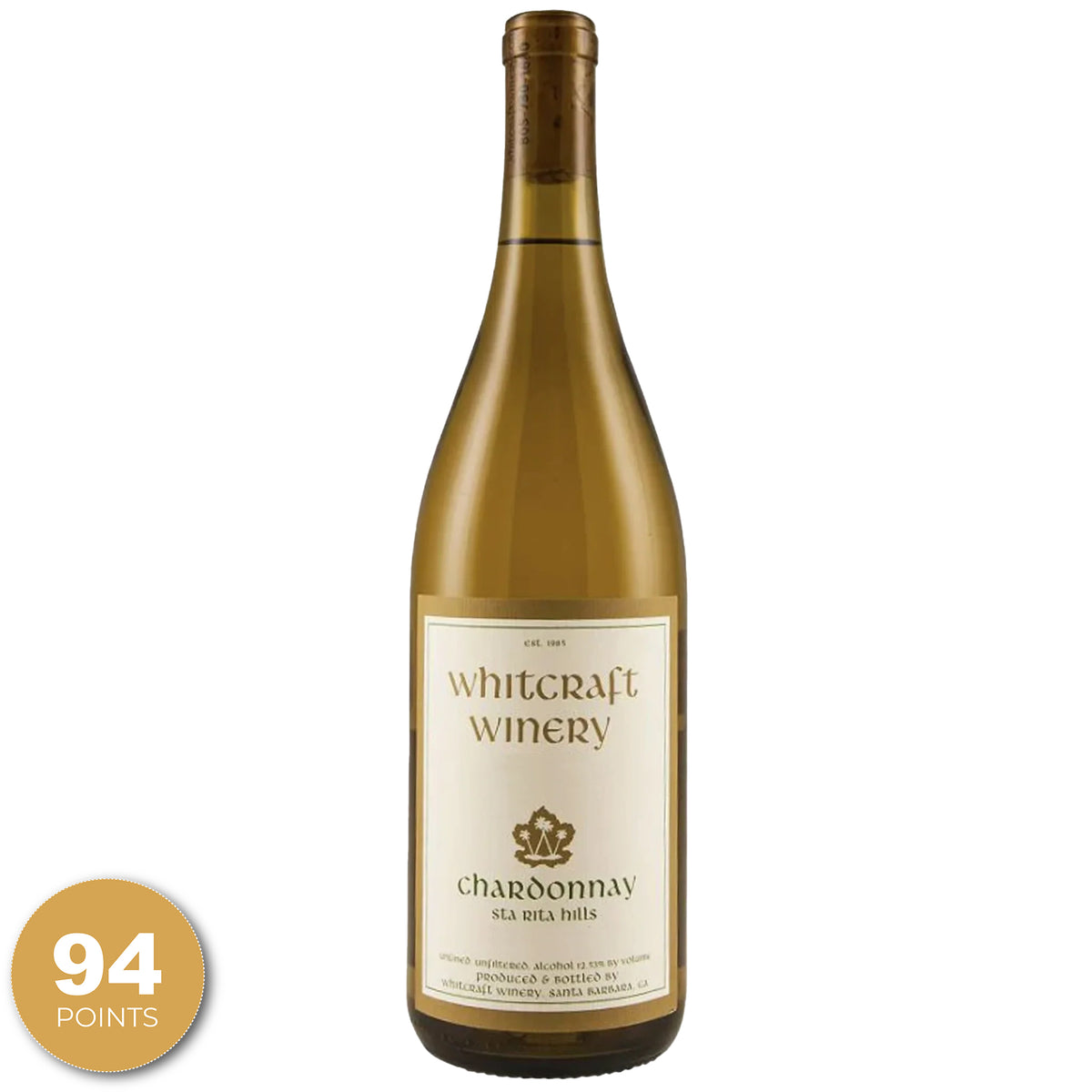 Whitcraft Winery, Santa Rita Hills Chardonnay 2021 | Merchant of Wine