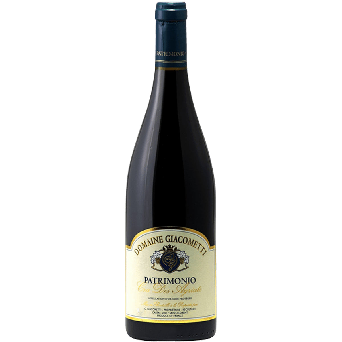 Giacometti, Vino Tinto Cru des Agriate | comerciante de vino – Merchant ...